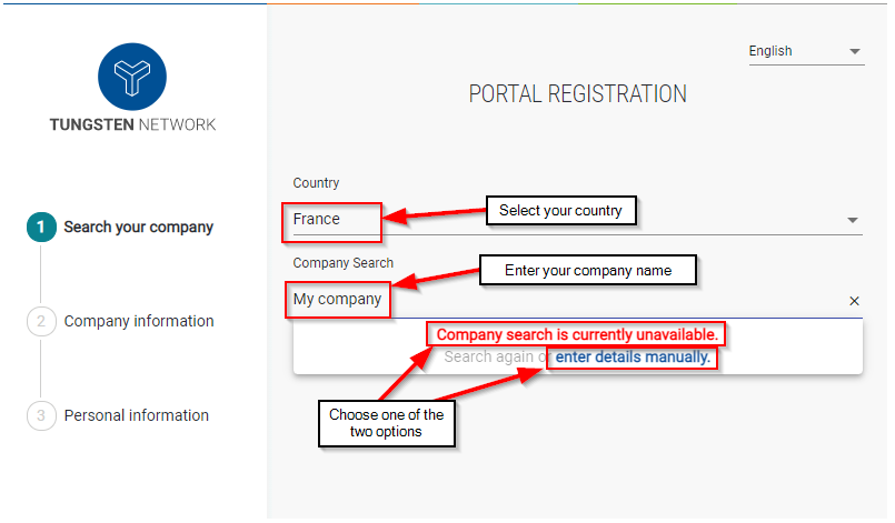 Register Account