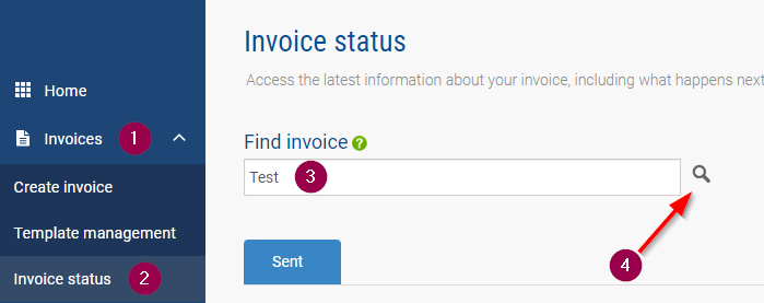 How to check the status of your invoices? What does each status mean?