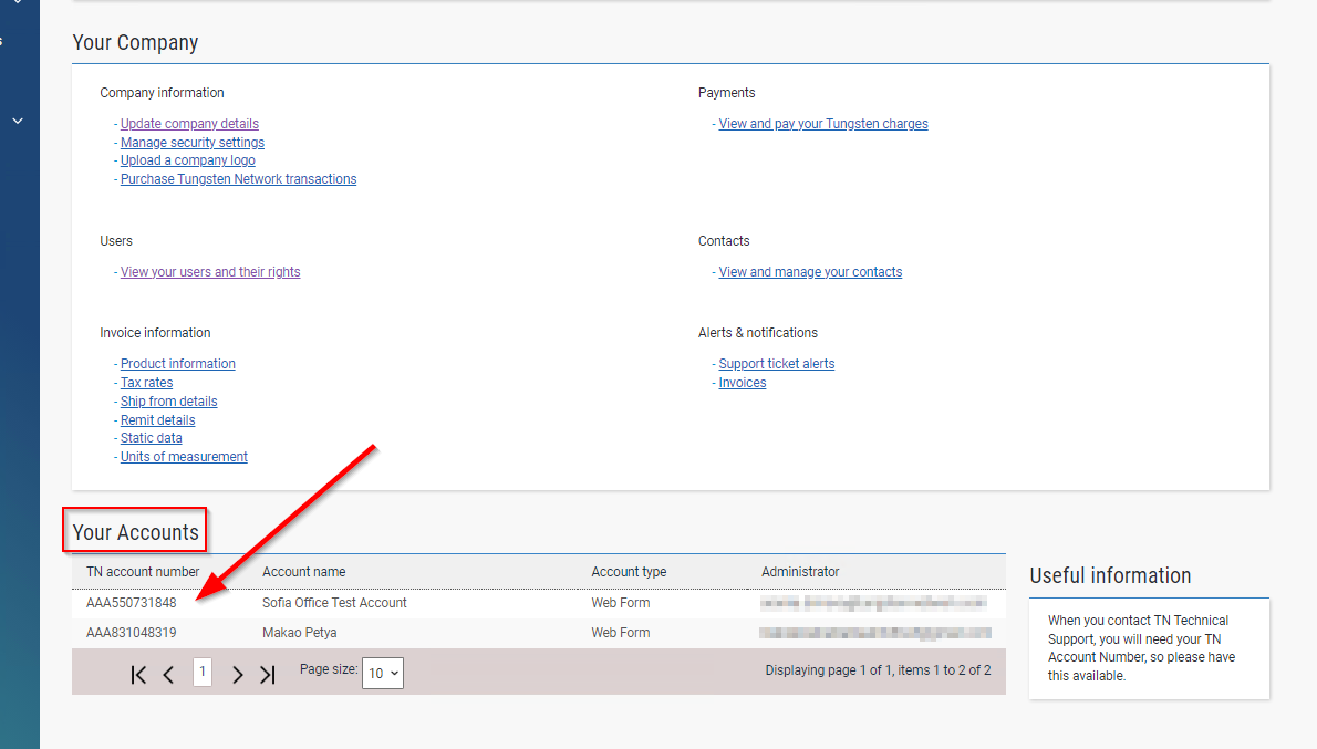 Where can I find my account number?